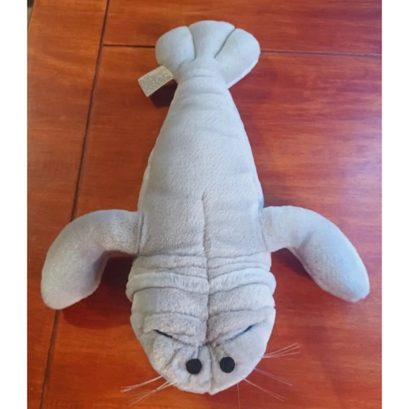 Cascade Toy | Toys | Vintage Cascade Toy Manatee Gray Plush Stuffed ...